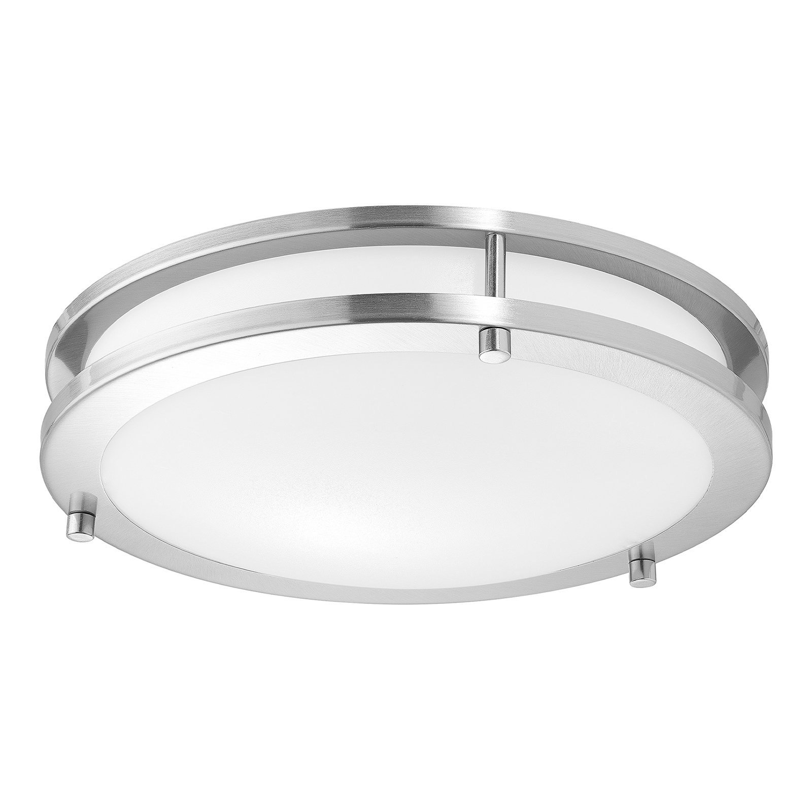 Lightnia Daphne Double rings Dimmable 12" LED Flush Mount Ceiling light & Reviews - Wayfair Canada